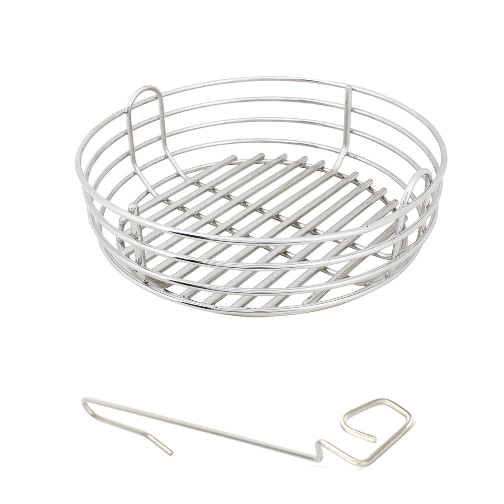 MiniMax Big Green EGG Kick Ash Basket Packages, Free Lump Rake ...