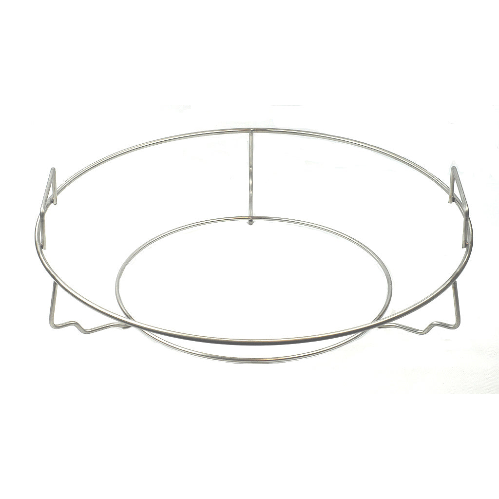XL Big Green EGG Expander with Half-Moon Heat Deflectors — Ceramic ...