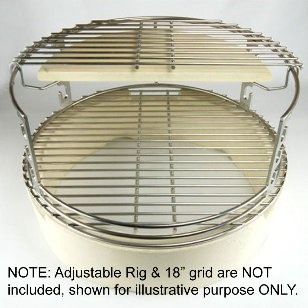 Large Adjustable Rig - Big Green EGG — Ceramic Grill Store