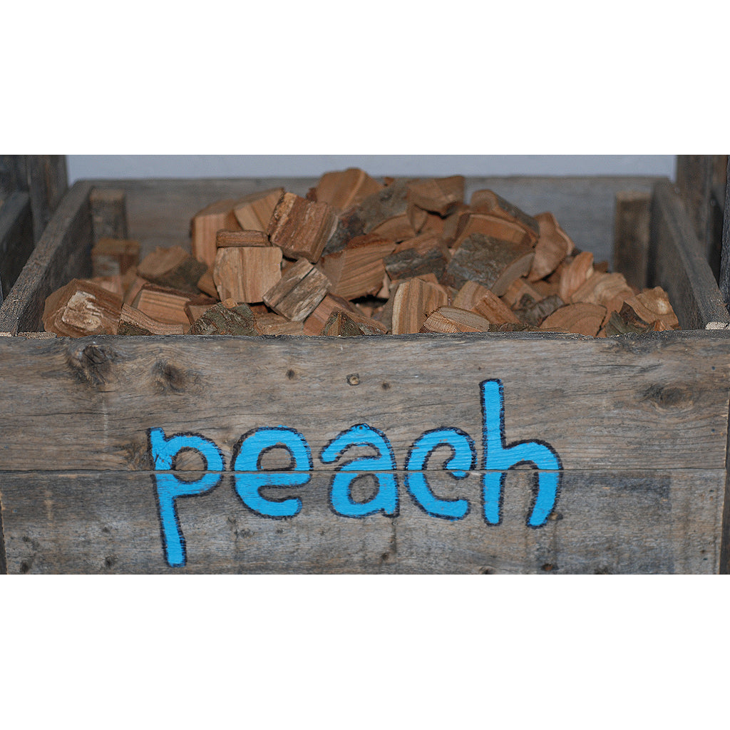 Peach Smoking Wood Chunks — Ceramic Grill Store