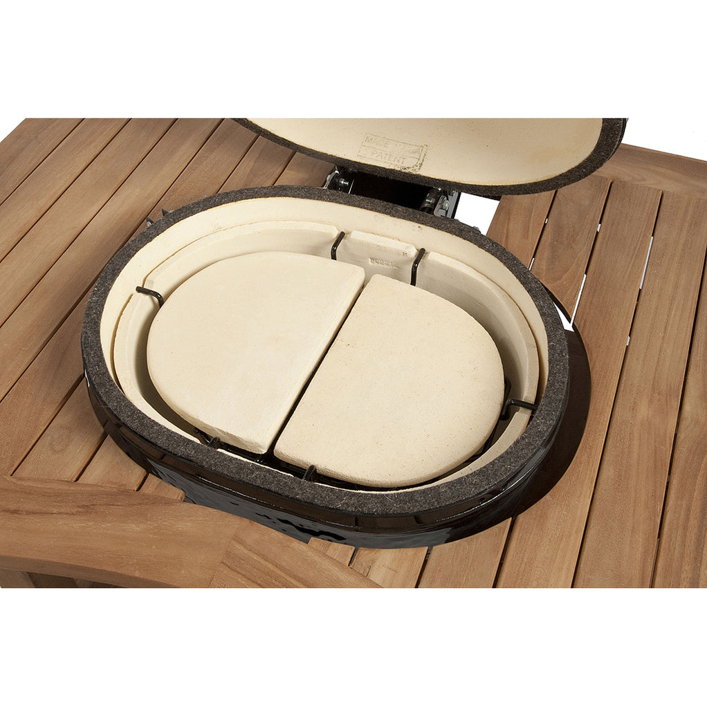 Primo Oval Heat Deflector Racks hold Deflector Plates in Oval Primo ...
